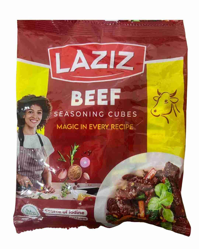 Laziz Beef Seasoning Cubes 120g – OjaOba.com