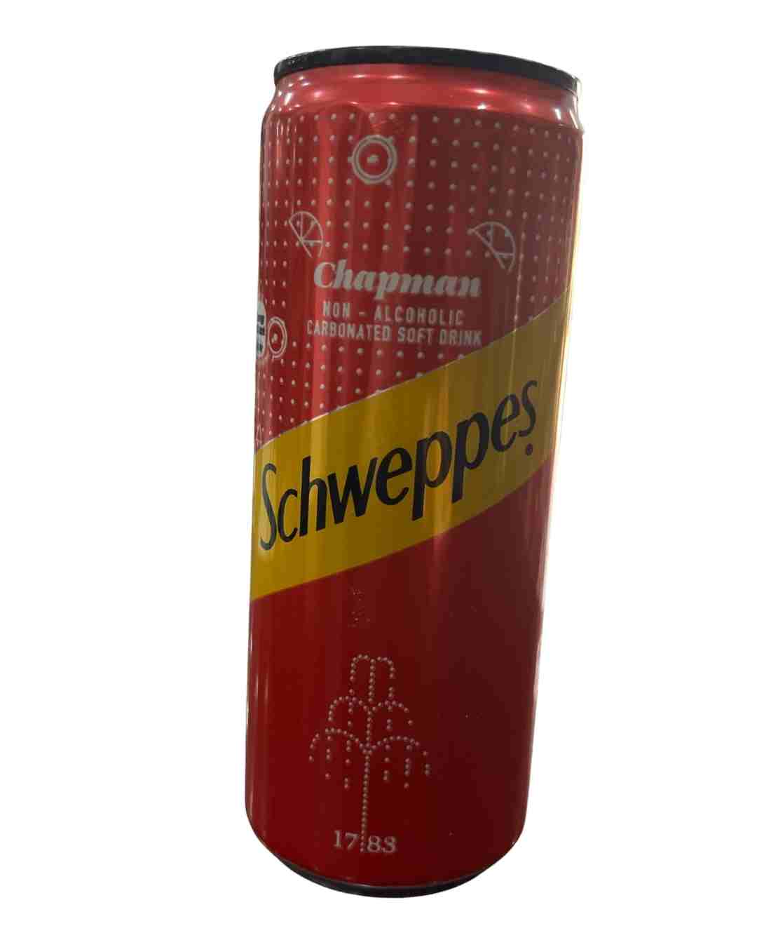 Schweppes Chapman Can 33cl Carton – OjaOba.com
